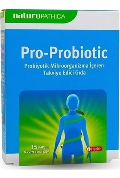 NATUROPATHICA Pro - Probiotic 15 Kapsül NATUROPATHICA Pro - Probiotic 15 Kapsül