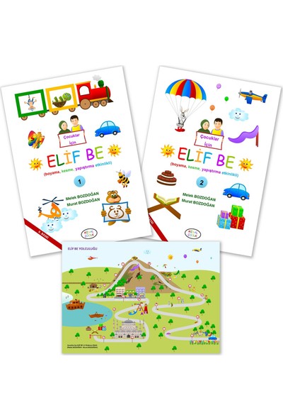 Çocuklar Için Elif Be 2 Kitap - Melek ve Murat Bozdoğan Çocuklar Için Elif Be 2 Kitap - Melek ve Murat Bozdoğan