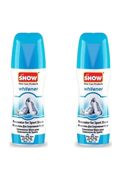 Show Spor Ayakkabı Boyası 75 gr Beyaz x 2 Adet Show Spor Ayakkabı Boyası 75 gr Beyaz x 2 Adet