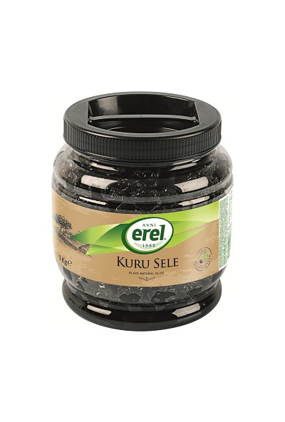 Avni Erel Kurutulmuş Az Tuzlu Yağlı Siyah Zeytin 1 kg Avni Erel Kurutulmuş Az Tuzlu Yağlı Siyah Zeytin 1 kg