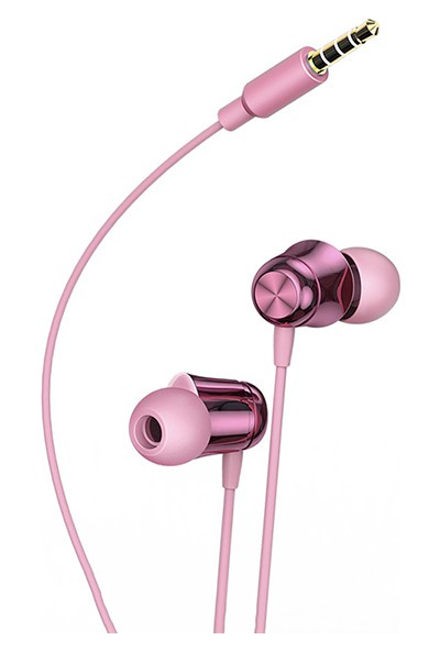 Baseus Encok H13 3.5mm Jack Mikrofonlu Kulak İçi Kulaklık Auriculares Fone De Ouvido Pembe - NGH13-04 Baseus Encok H13 3.5mm Jack Mikrofonlu Kulak İçi Kulaklık Auriculares Fone De Ouvido Pembe - NGH13-04
