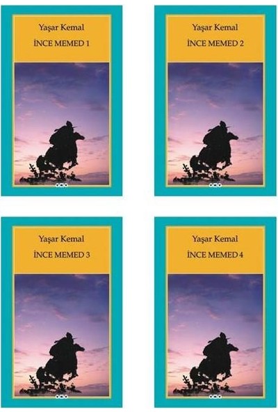 Ince Memed Seti 1- 2 - 3 -4 - Yaşar Kemal