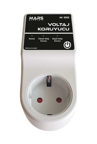 Mars M100 Voltaj Koruyucu - Akım Koruyucu Priz Mars M100 Voltaj Koruyucu - Akım Koruyucu Priz