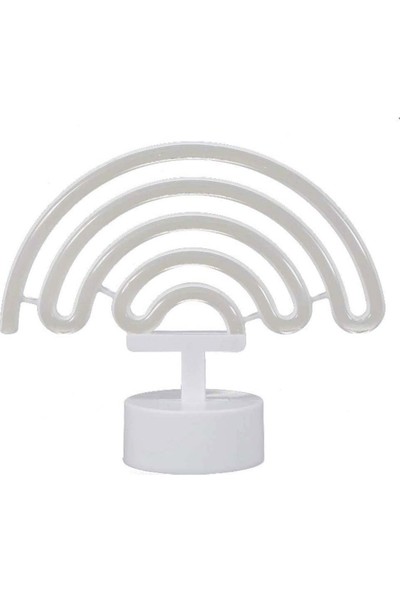 Patladı Gitti Dekoratif Gökkuşağı Neon Led Gece Lambası Patladı Gitti Dekoratif Gökkuşağı Neon Led Gece Lambası