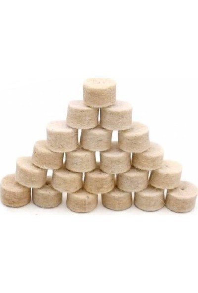 Lovyco 50 Adet Dremel Matkap Cila Polisaj Temizleme Parlatma Keçesi