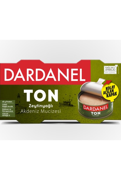 Dardanel 150 gr x 2 Zeytinyağlı Ton Balığı Dardanel 150 gr x 2 Zeytinyağlı Ton Balığı