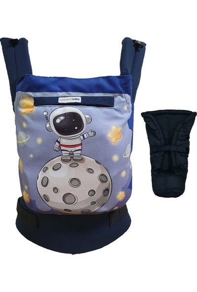SolomomBaby Mavi Astronot (Ergonomik Kanguru0-4 Yaş) SolomomBaby Mavi Astronot (Ergonomik Kanguru0-4 Yaş)