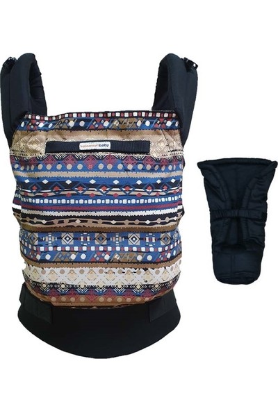 SolomomBaby Etnik-7 Ergonomik Kanguru (0-4 Yaş)