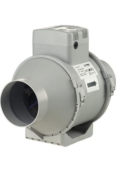 Blauberg Turbo 100 Plastik Karma Akışlı Kanal Fanı 220 M3H