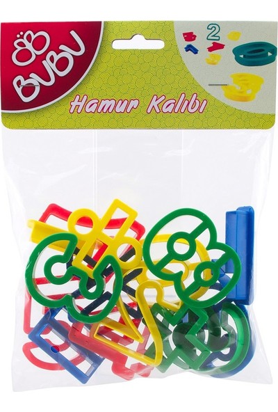 Bubu Oyun Hamuru Kalıbı 15 Parça Bubu Oyun Hamuru Kalıbı 15 Parça