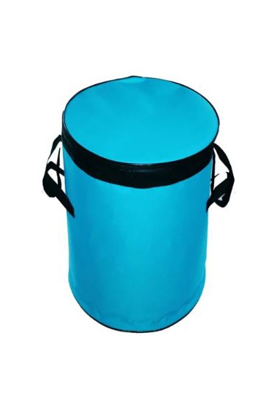 Runo 55 lt Termal Alüminyum Folyo Kaplı Seyahat Çantası Açık Mavi