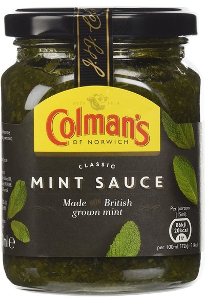 Colman's Mint Sauce 165 gr Colman's Mint Sauce 165 gr
