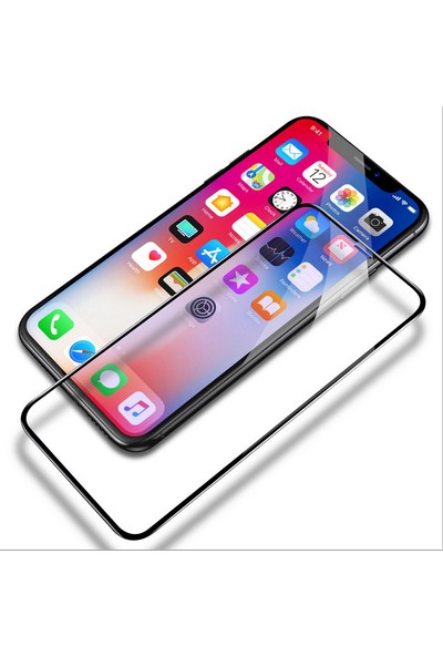 SKV Mobile Apple iPhone 11 Pro Max Tam Ekran Koruyucu Kırılmaz Cam