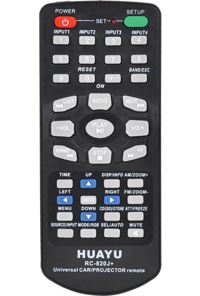 Huayu Universal RC-820J+B Akıllı Projeksiyon Kumandası Huayu Universal RC-820J+B Akıllı Projeksiyon Kumandası