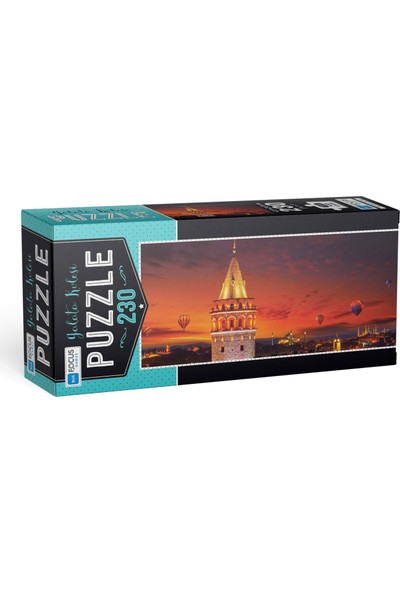 Blue Focus Galata Kulesi 230 Parça Puzzle