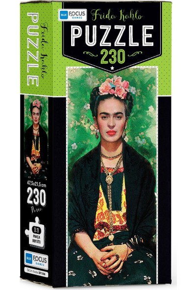 Blue Focus Frida Kahlo 230 Parça Puzzle Blue Focus Frida Kahlo 230 Parça Puzzle