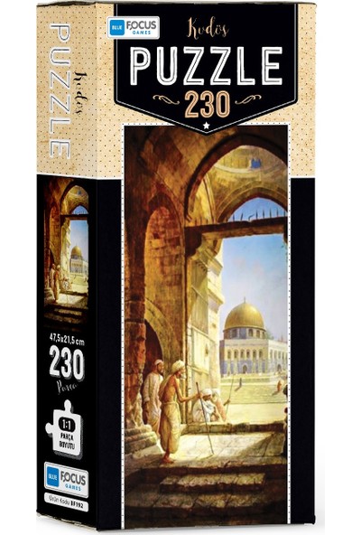 Blue Focus Kudüs 230 Parça Puzzle