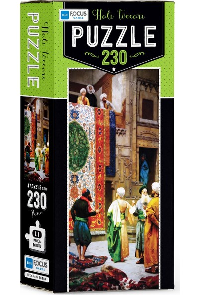 Blue Focus Halı Tüccarı 230 Parça Puzzle Blue Focus Halı Tüccarı 230 Parça Puzzle