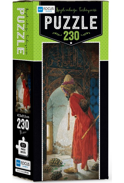 Blue Focus Kaplumbağa Terbiyecisi 230 Parça Puzzle