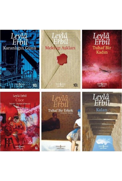 Leyla Erbil Roman Seti - 6 Kitap Leyla Erbil Roman Seti - 6 Kitap