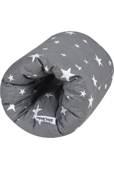 Sevi Bebe Pratik Emzirme Yastığı Gri Yıldız