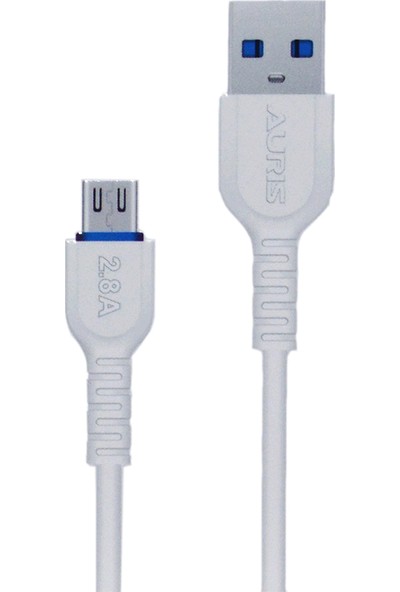 Auris 2.8A Micro USB Qualcomm 3.0 Şarj Kablosu 1m