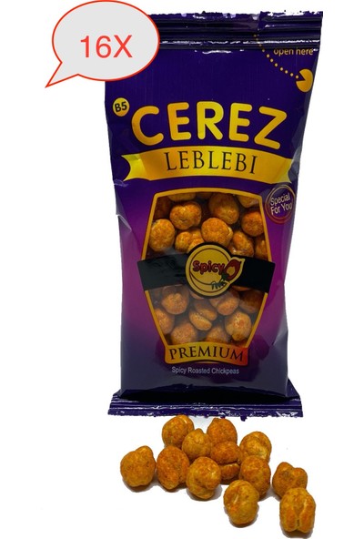 B5 Çerez Baharatlı Leblebi 16 x 30 gr B5 Çerez Baharatlı Leblebi 16 x 30 gr