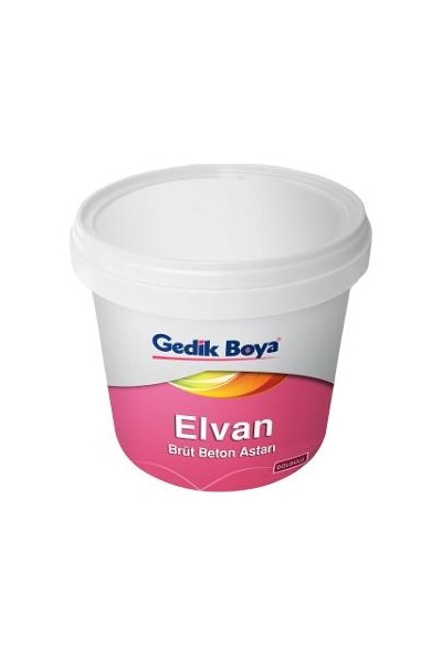 Gedik Boya Elvan Brüt Beton Astarı 12 kg Yeşil Gedik Boya Elvan Brüt Beton Astarı 12 kg Yeşil