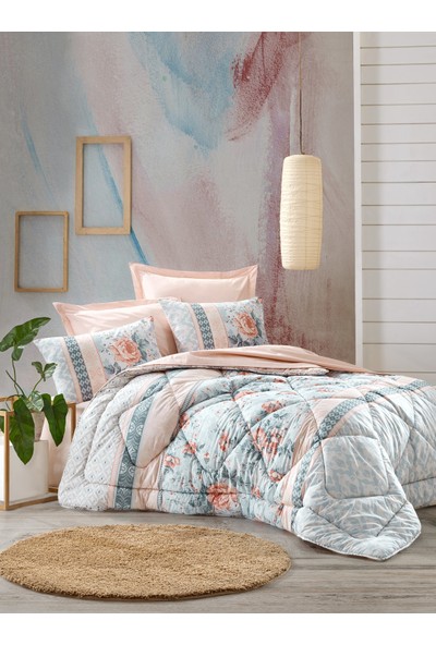 Cotton Box Çift Kişilik Uyku Seti Lilly Pembe