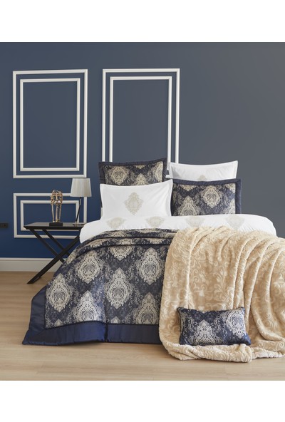 Cotton Box Platinium Çeyiz Seti Amora Lacivert Cotton Box Platinium Çeyiz Seti Amora Lacivert