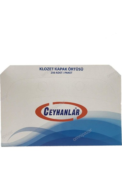 Ceyhanlar Klozet Kapak Örtüsü 20 x 250'li Paket