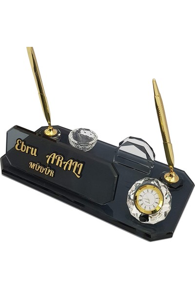 Mert Kristal M102FM Kişiye Özel Kalemli Kristal Masa Isimliği Mert Kristal M102FM Kişiye Özel Kalemli Kristal Masa Isimliği