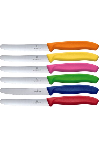 Victorinox Swissclassic 6lı Domates Bıçağı Seti Victorinox Swissclassic 6lı Domates Bıçağı Seti