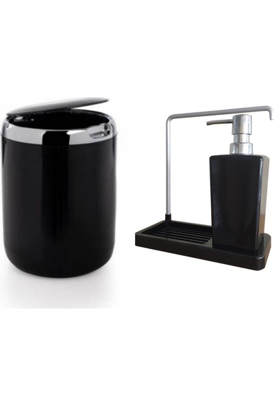 Primanova Pasifik Luna 2'li Mutfak Seti Siyah