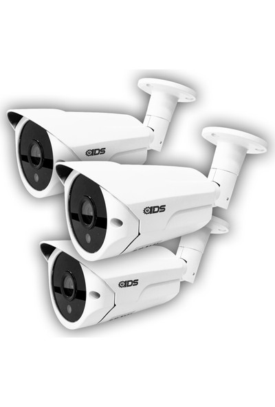Ids - 5mp Lens 1080P Ahd Fullhd Güvenlik Kamerası - 6 Atom LED Gece Görüşlü - Su Geçirmez Ids - 5mp Lens 1080P Ahd Fullhd Güvenlik Kamerası - 6 Atom LED Gece Görüşlü - Su Geçirmez