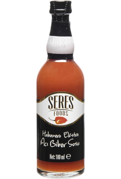Seres Foods Habanero Ekstra Acı Biber Sosu 100 ml Seres Foods Habanero Ekstra Acı Biber Sosu 100 ml