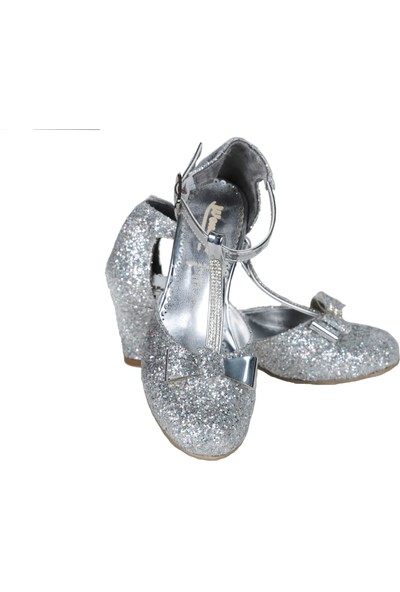 Gala Topuklu Ayakkabı Önü Taşlı