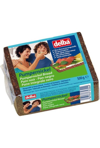 Delba Siyah Çavdarlı Tam Tahıl Ekmeği 500 gr