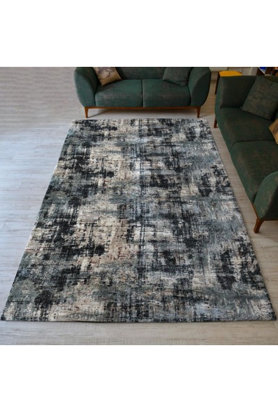 Prado Wellsoft Dijital Baskılı Kumaş Halı Örtüsü Çiğdem 150X233