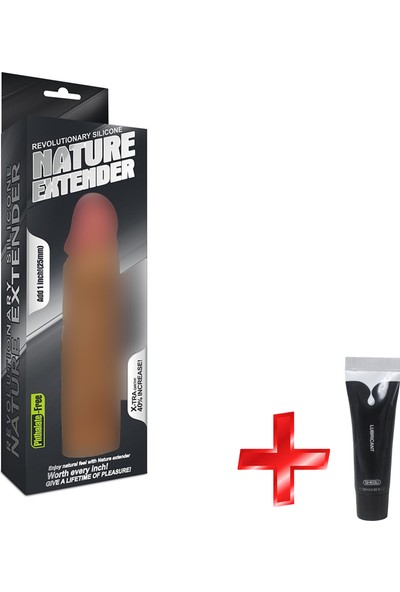 Lovetoy Çok Gerçekci Yumuşak Esmer Renk 4 cm Uzatmalı Penis Kılıfı + Jel Lovetoy Çok Gerçekci Yumuşak Esmer Renk 4 cm Uzatmalı Penis Kılıfı + Jel