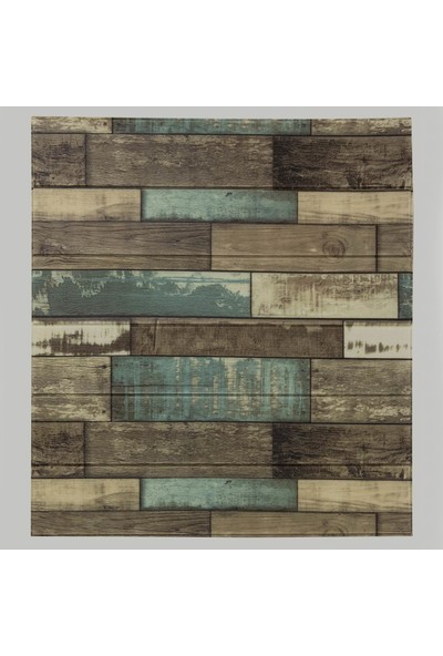 Renkli EvimKendinden Yapışkanlı Duvar Paneli Parke Vintage