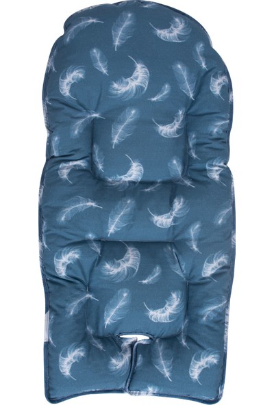 Sevi Bebe Mama Sandalyesi Minderi Tüy Desen