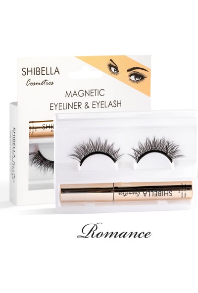 Shibella Cosmetics Manyetik Eyeliner ve Manyetik Takma Kirpik Must Have Serisi- Romance Shibella Cosmetics Manyetik Eyeliner ve Manyetik Takma Kirpik Must Have Serisi- Romance