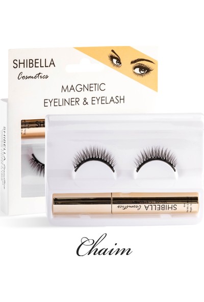 Shibella Cosmetics Manyetik Eyeliner ve Manyetik Takma Kirpik Must Have Serisi- Charm Shibella Cosmetics Manyetik Eyeliner ve Manyetik Takma Kirpik Must Have Serisi- Charm