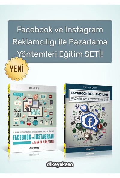 Facebook Ve Instagram ReklamcılığI İle Pazarlama YöNtemleri Eğitim Seti (2 Kitap) - Enes Usta Facebook Ve Instagram ReklamcılığI İle Pazarlama YöNtemleri Eğitim Seti (2 Kitap) - Enes Usta