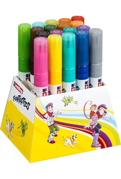 Edding Funtastics Keçe Uçlu Kalem Kalın 18'Li Set