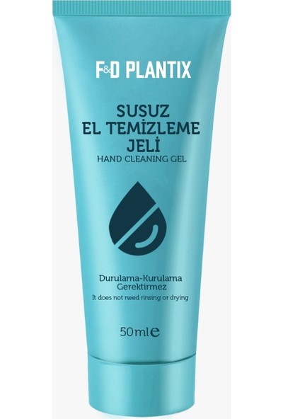 Fd Plantix Antibakteriyel Susuz El Temizleme Jeli 50 ml