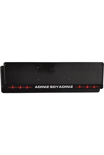 Ömr Dizayn Hediye Kişiye Özel 2 Adet Uv Baskı Tam Boy Pleksi Plakalık