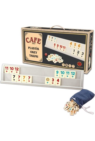 Star Kahveci Plastik Okey Takımı