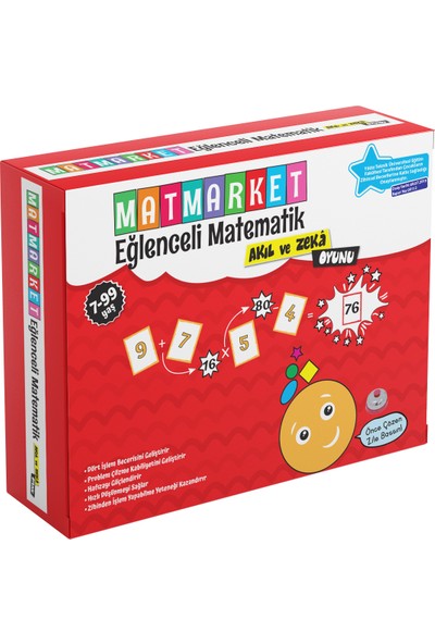 Beceri Dünyası Matmarket Matematik Kartları Zeka Oyunu Beceri Dünyası Matmarket Matematik Kartları Zeka Oyunu